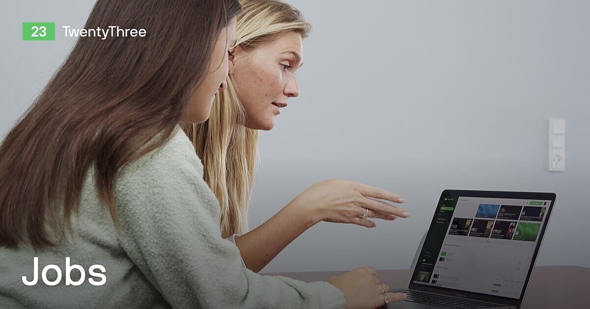 Join our team | TwentyThree