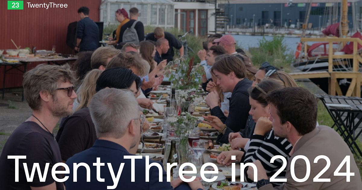 TwentyThree in 2024 | TwentyThree